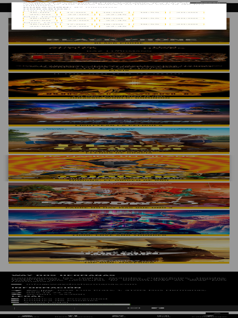 Cartelera Cineápolis - Way Dos Hermanas | PDF