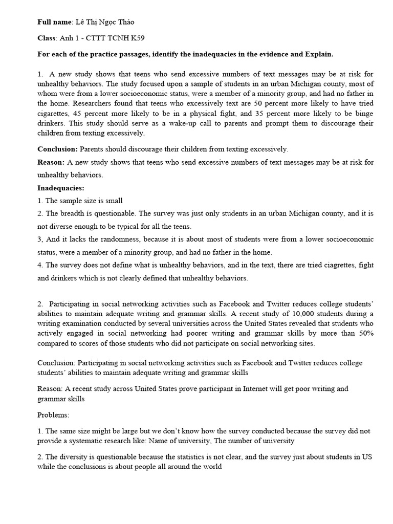 [Chapter 8] Test | PDF