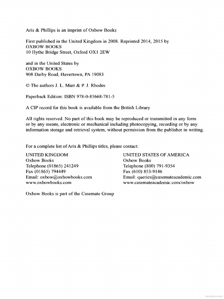 The Old Oligarch's Athenian Constitution | PDF | Democracy | Political ...
