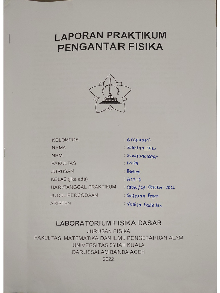 Laprak 4 Pegas+ TP 5 | PDF