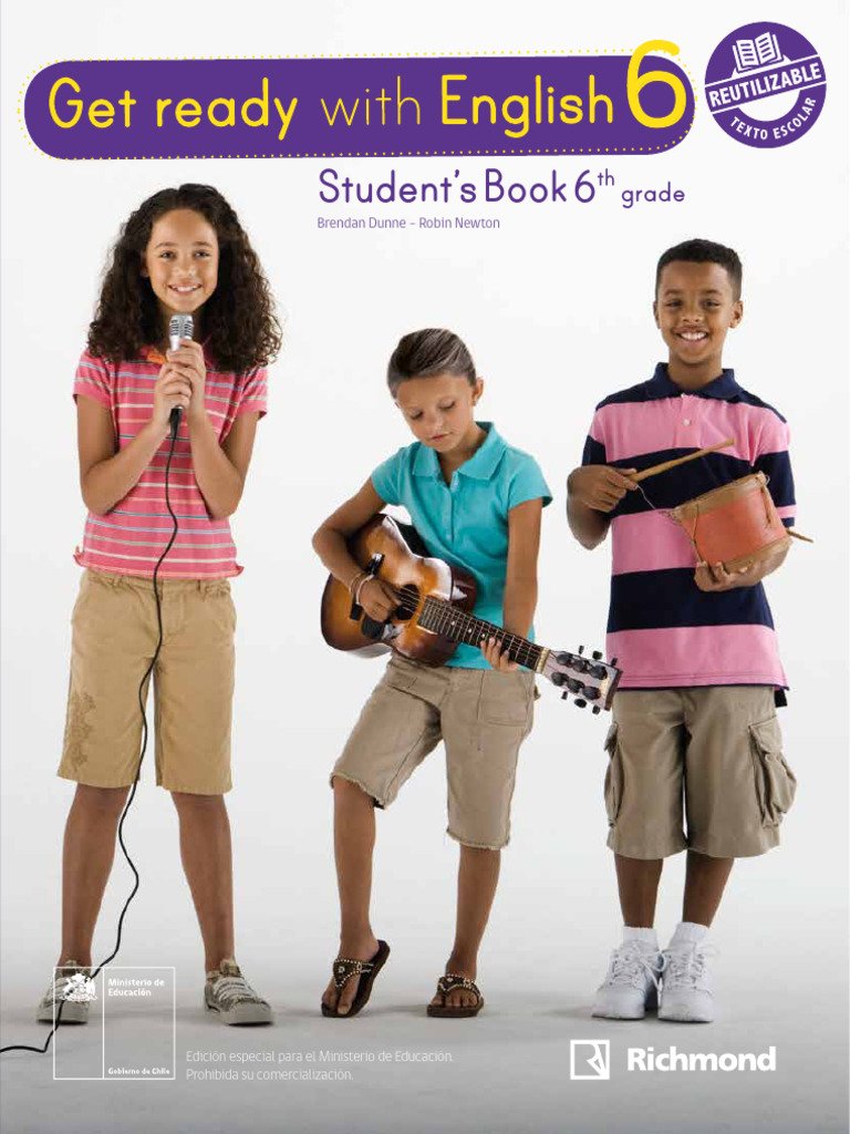 Get Ready With English 6° Student's Book | PDF