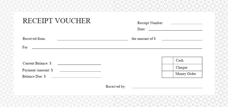 Receipt Voucher Pdf