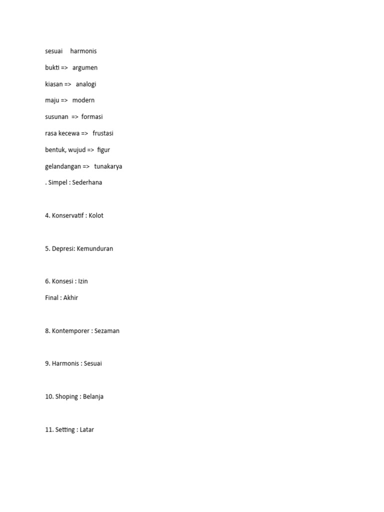 Kata Ilmiah - Populer | PDF