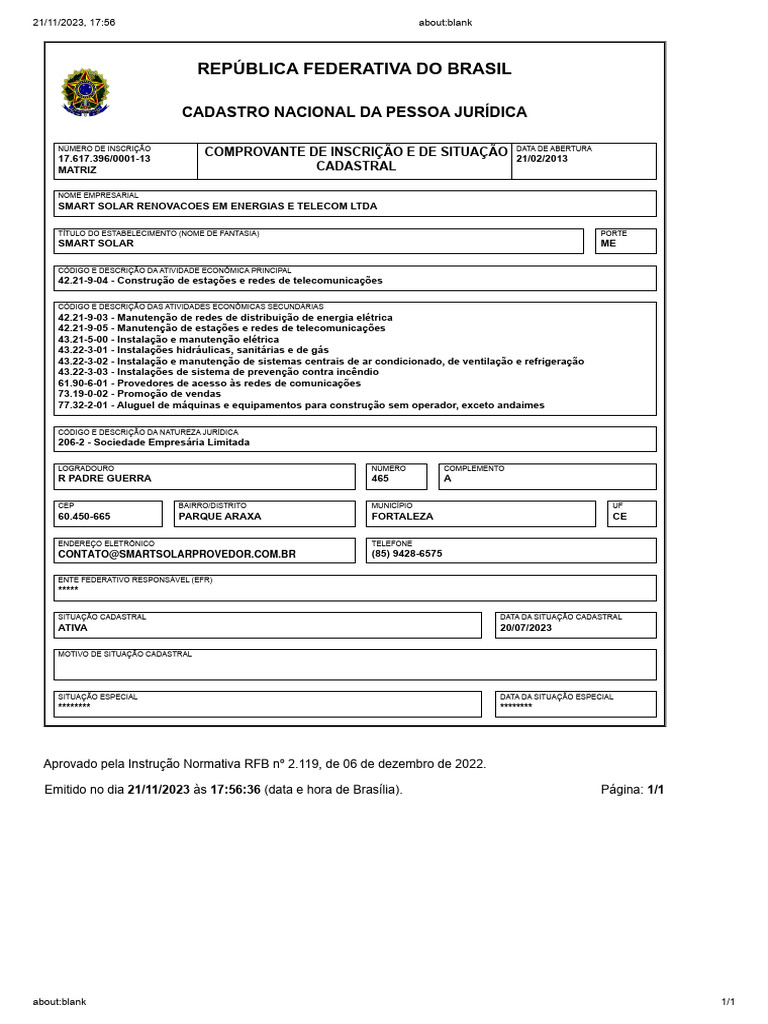 CNPJ Smart | PDF