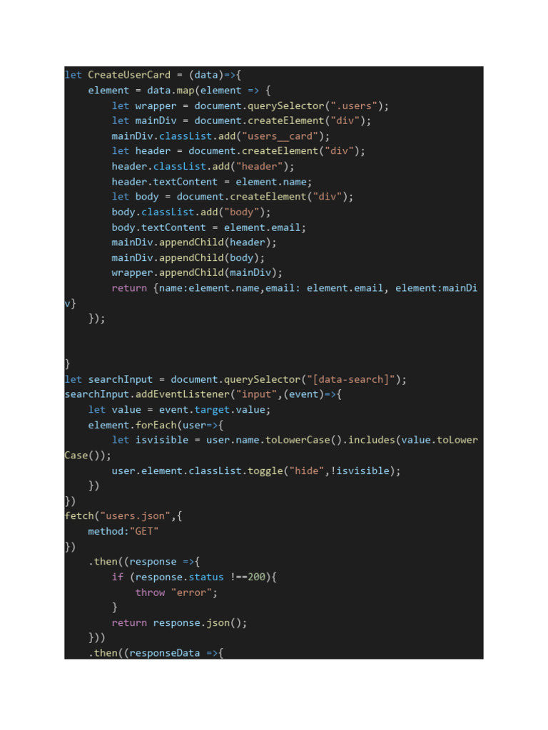 Fetch and Search in Data | PDF Fetch and Search in Data | PDF