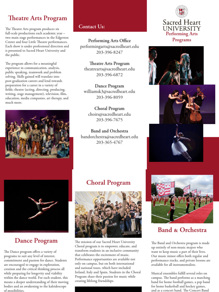 Catherine Hoblin Brochure | PDF | Choir | Performing Arts