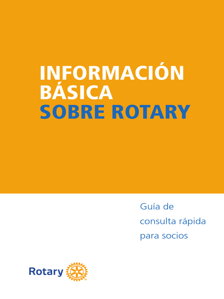 Rotary Basics Es | PDF
