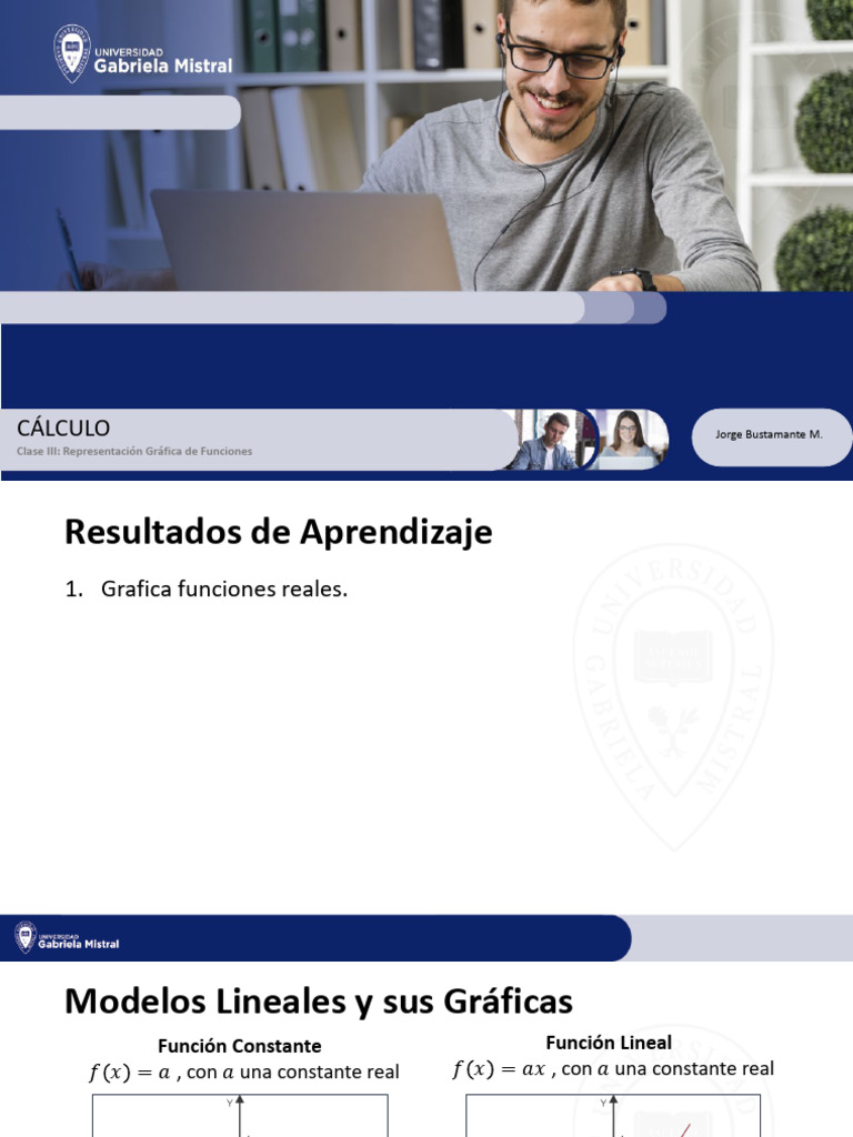 INDT1001 U1 S3 Presentacion Calculo | PDF | Ecuación cuadrática | Pendiente