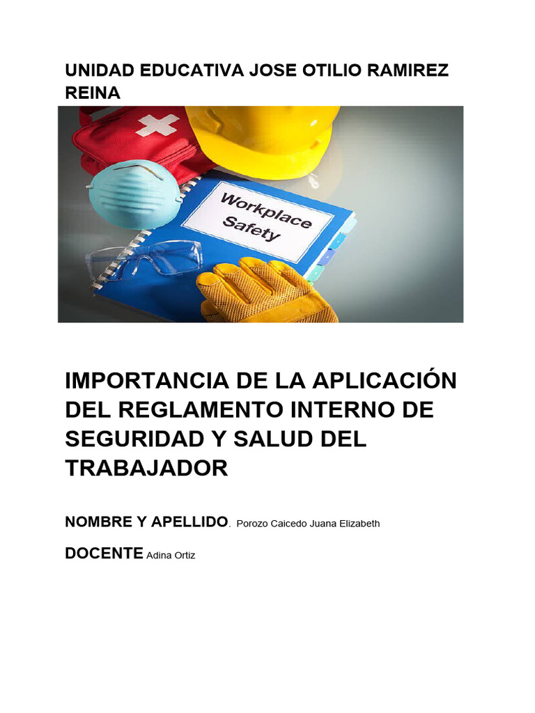 Unidad Educativa Jose Otilio Ramirez Reina | PDF | Crecimiento personal ...