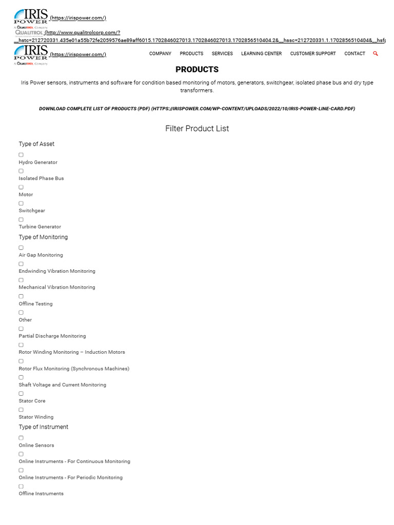 Products - Iris Power | PDF | Electric Motor | Electric Generator