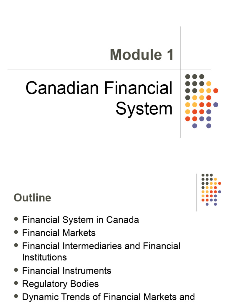 Week 1 - Canadian Financial System | PDF | Financial Markets ...