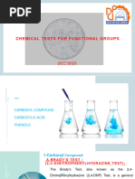 DNPH Test for Aldehydes and Ketones | PDF | Aldehyde | Ketone