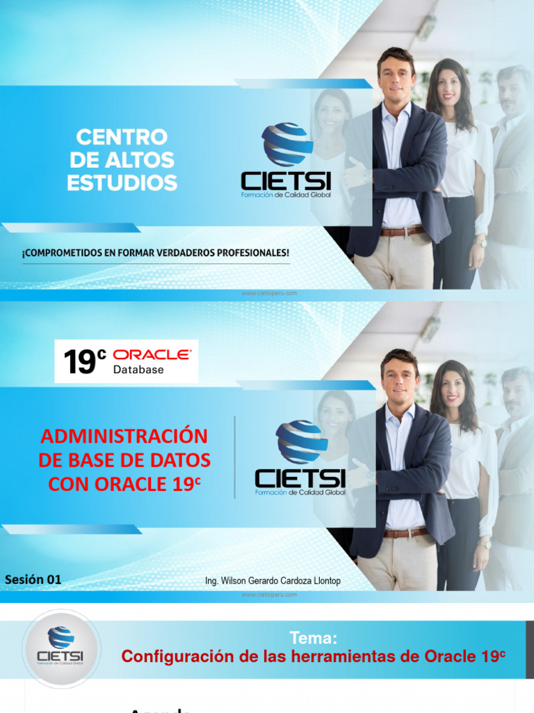 Configuración Oracle 19c: Guía Completa | PDF | Bases de datos | Oracle Corporation