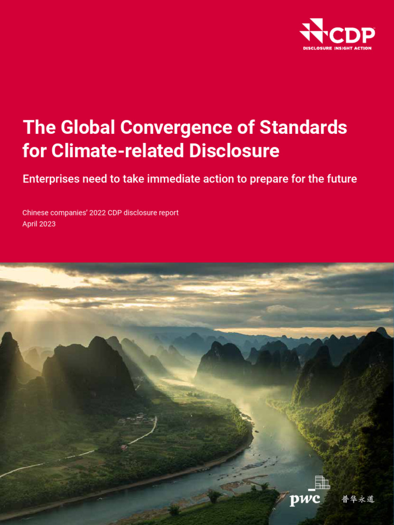 Chinese Companies' 2022 CDP Disclosure Report | PDF | Climate Change ...