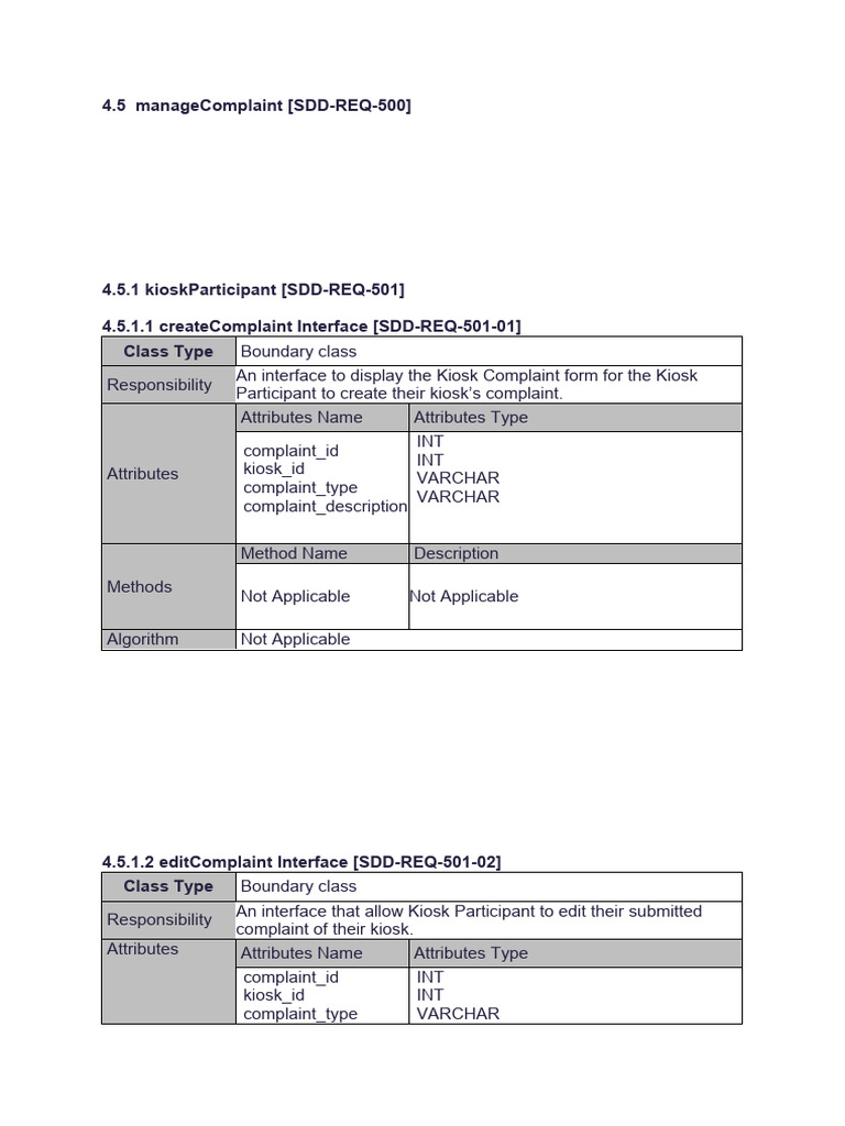 SDD Sofhiadraft | PDF | Databases | Class (Computer Programming)
