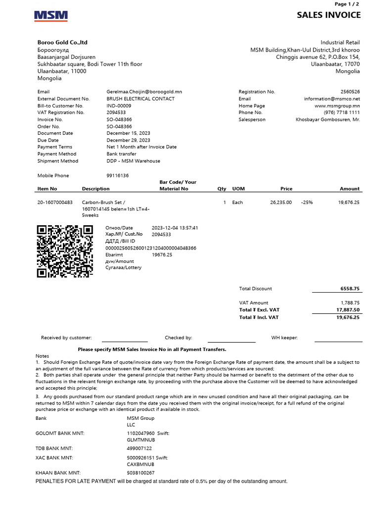 Report 55018 | PDF | Invoice | Receipt