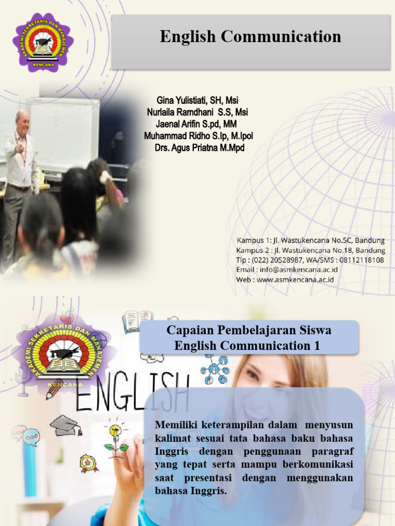 Unit 8 English Communication | PDF