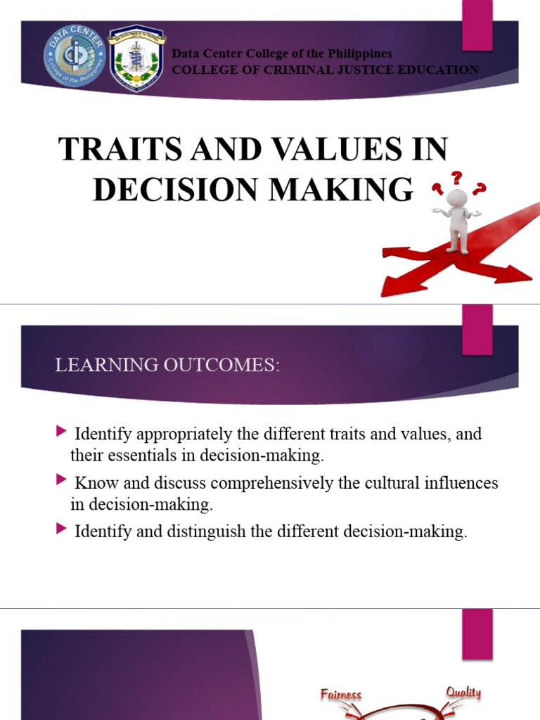Values in Decision Making | PDF | Decision Making | Behavior