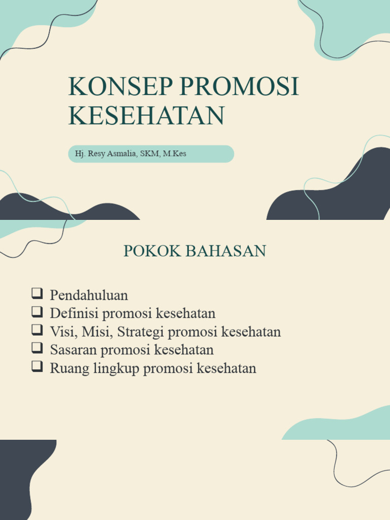 Konsep Promkes | PDF