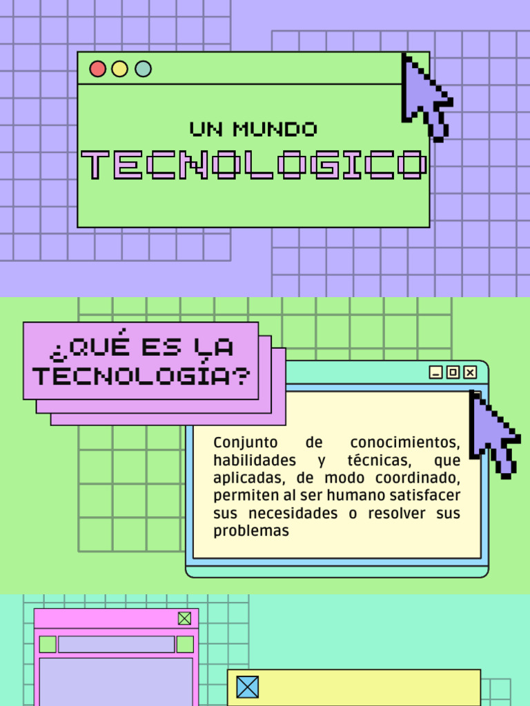 Presentación Tecnología Digital Aesthetic Amarillo Neón | PDF | Informática