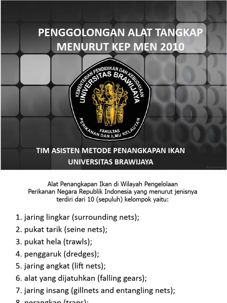 Alat Tangkap Kelas DKP | PDF