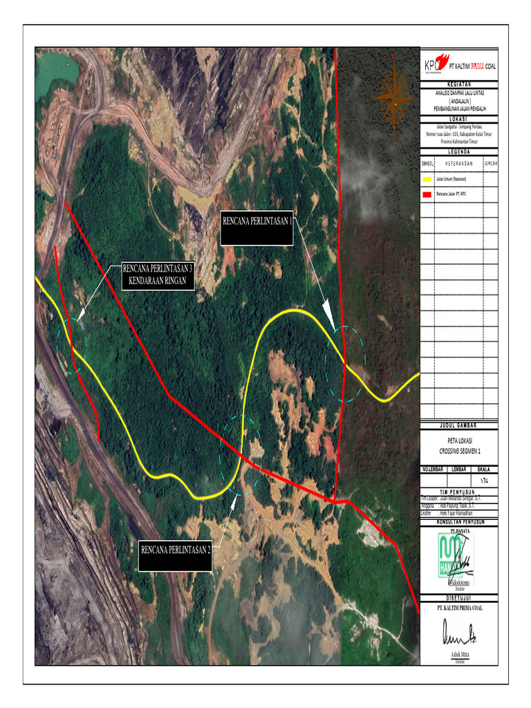 KPC Crossing-1 Peta Lokasi | PDF