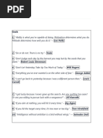 100 Motivational Quotes | PDF