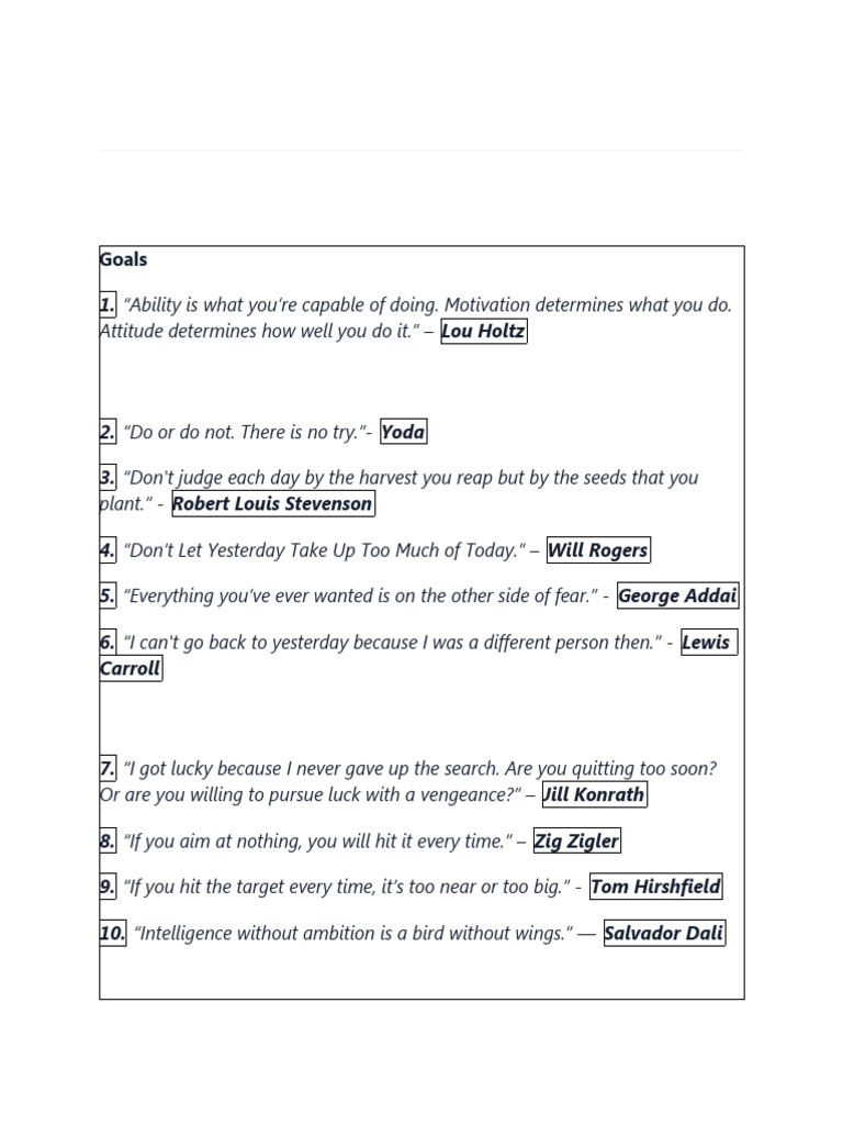 Linkedin Quotes | PDF