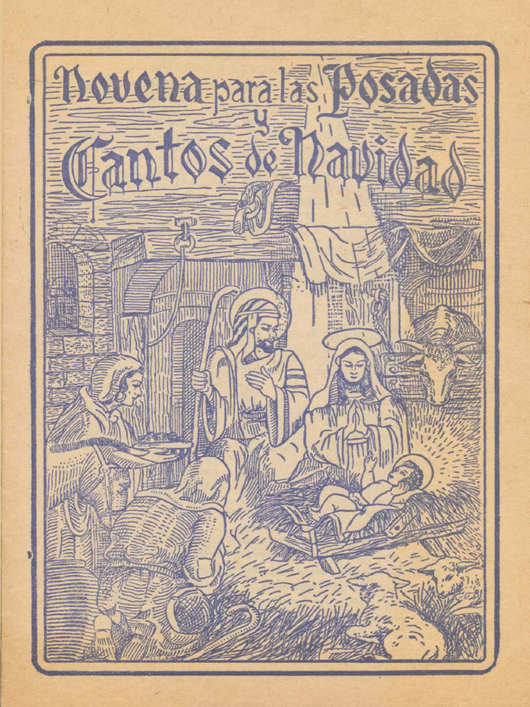 Novena para Las Posadas y Cantos de Navidad (Antiguo) | PDF | María, madre de Jesús | Amor
