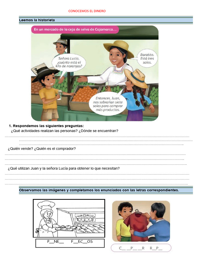 Conocemos El Dinero | PDF | Dinero | Comercio