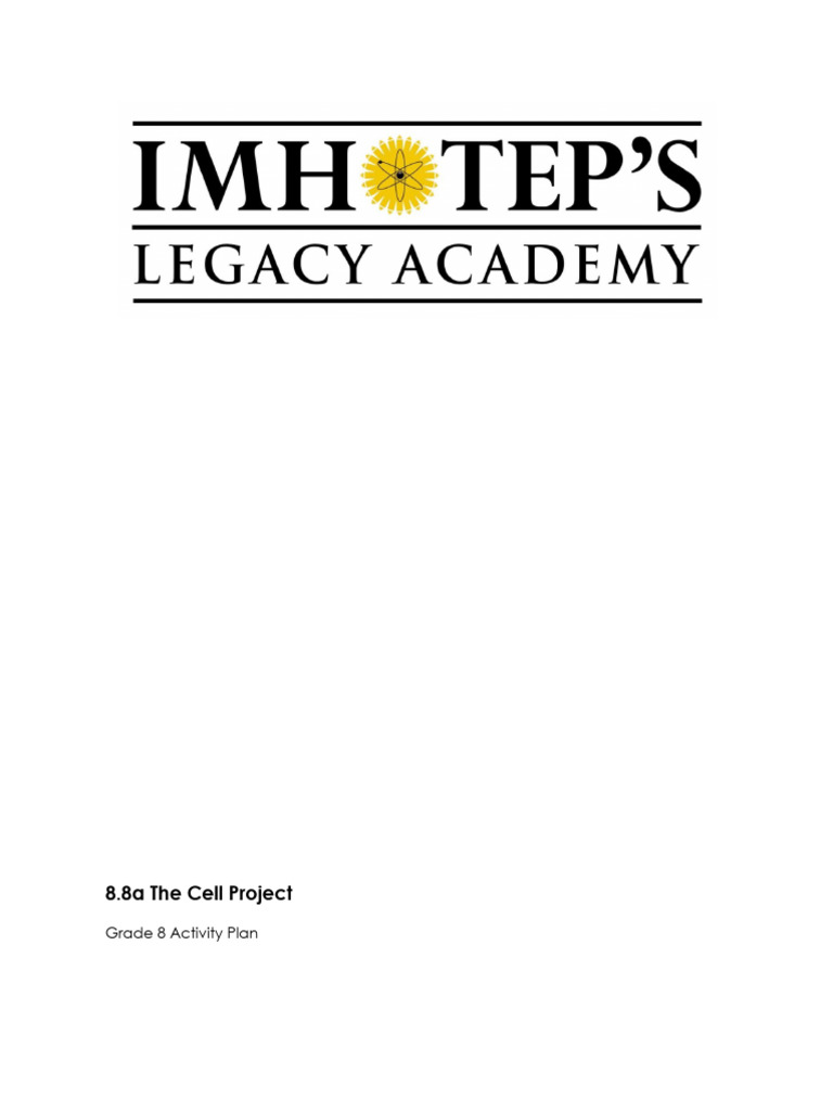 8.8a The Cell Project | PDF | Endoplasmic Reticulum | Chloroplast