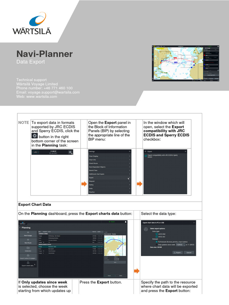 Navi-Planner 5.09 Data Export | PDF | Directory (Computing) | Computer File