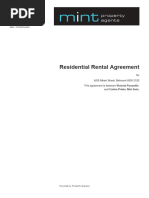RTA General Tenancy Agreement Form18a | PDF | Lease | Leasehold Estate