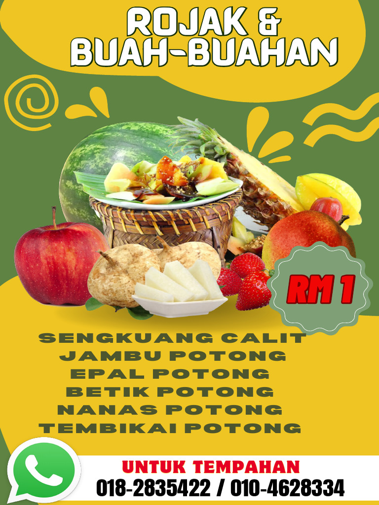 Rojak Dan Buah Buahan | PDF