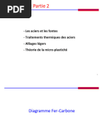 Diagramme Fer Carbone 1 | PDF | Fonte (métallurgie) | Acier