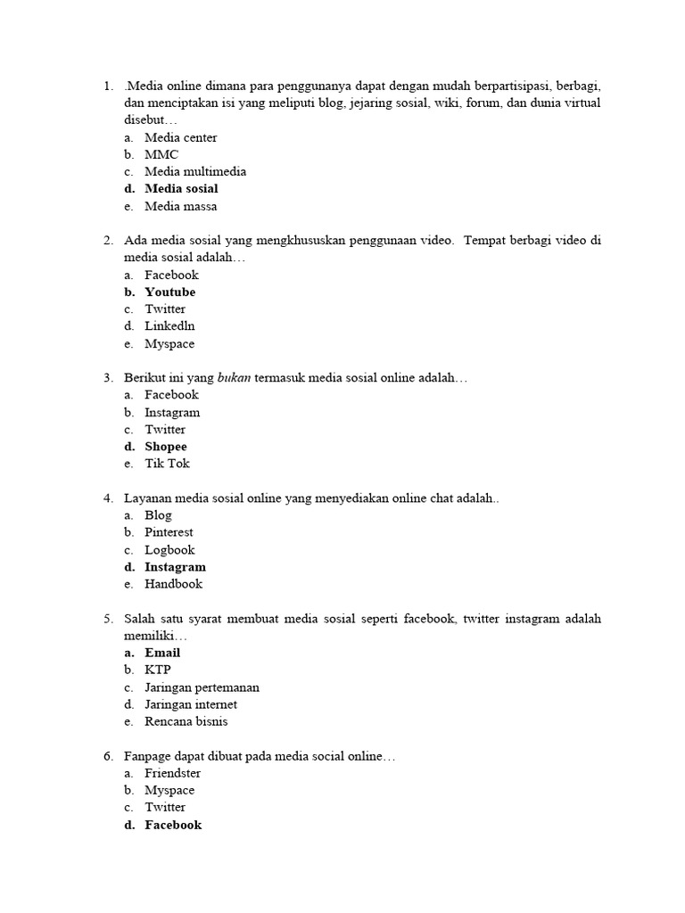 Soal Pat Bo Kls Xi BDP | PDF