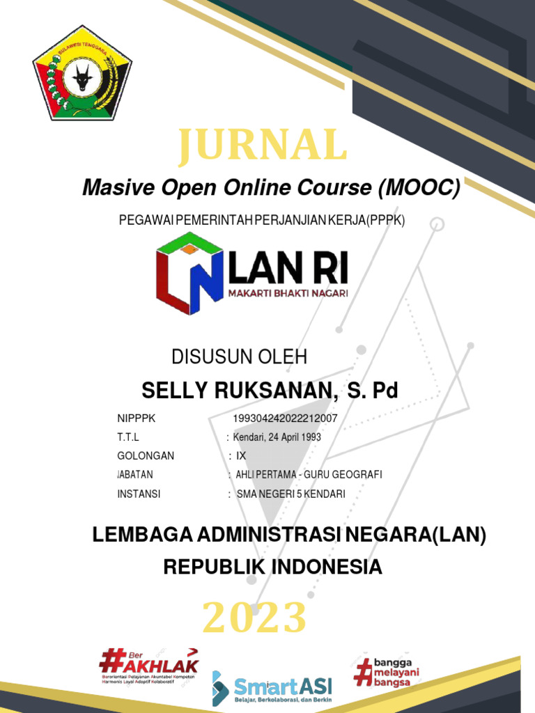 Tugas Orientasi Selly Ruksanan Di Aplikasi Mooc 2023 | PDF | Ilmu Sosial