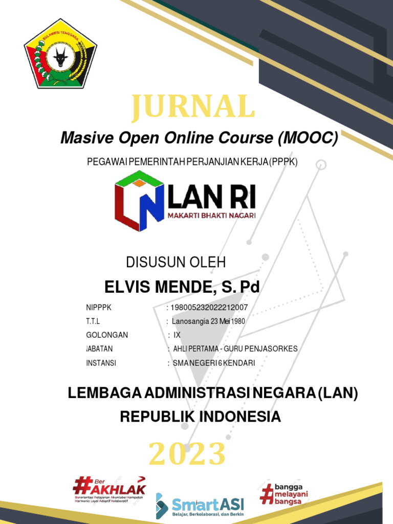 Tugas Orientasi Elvis Mende Di Aplikasi Mooc 2023 | PDF | Politik ...