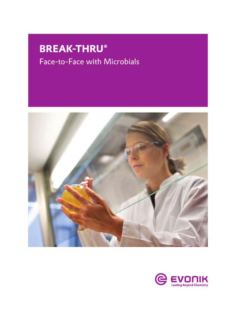 Evonik-BREAK THRU Brochure Microbials EN Asset 2214205 | PDF ...