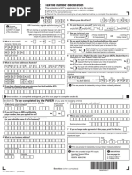 TFN Declaration Form N3092 | PDF | Payments | Taxes
