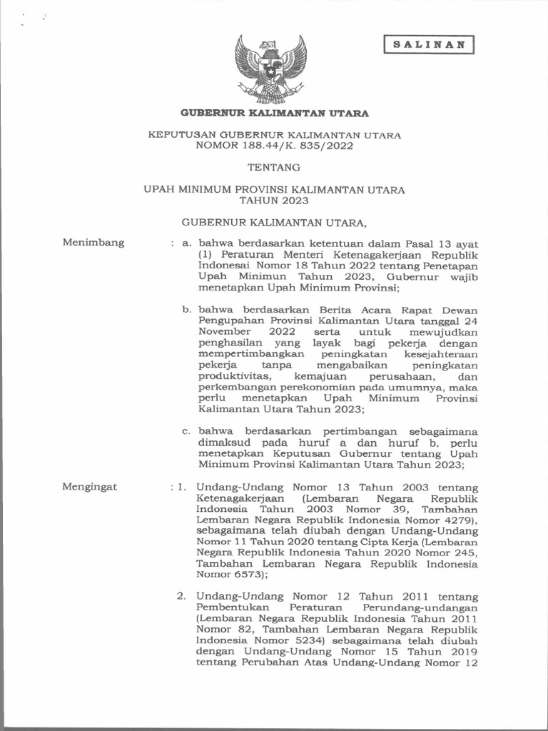 Kaltara Ump 2023 - 20160211 - 223232 | PDF