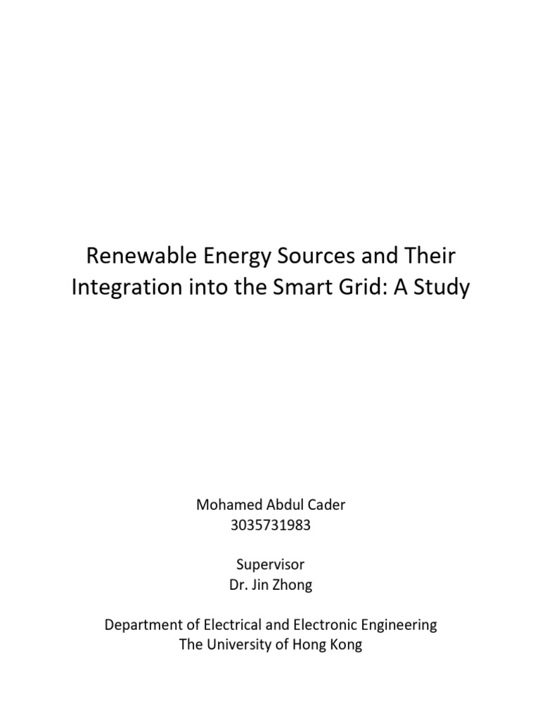 Renewable Energy Sources and Their | PDF | Renewable Energy | Energy ...