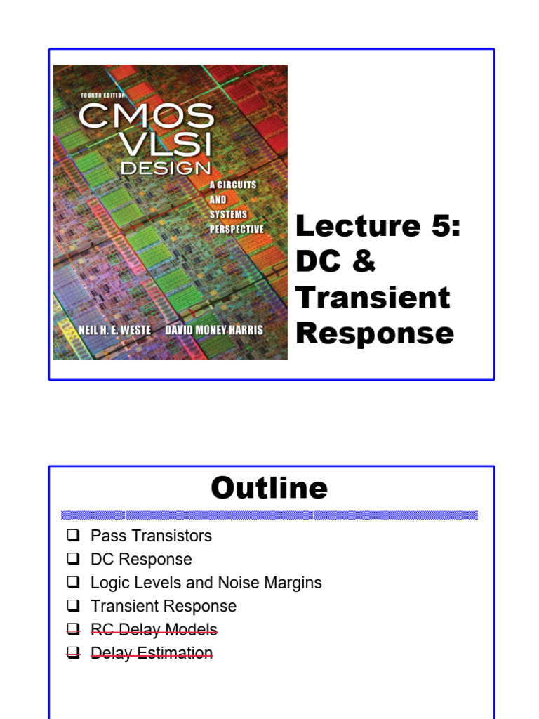 DC& Transient Response | PDF | Cmos | Electronic Design