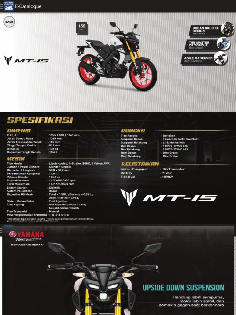 Yamaha Mt15 | PDF