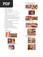 Sample Odontogram Description of Charting Symbols | PDF