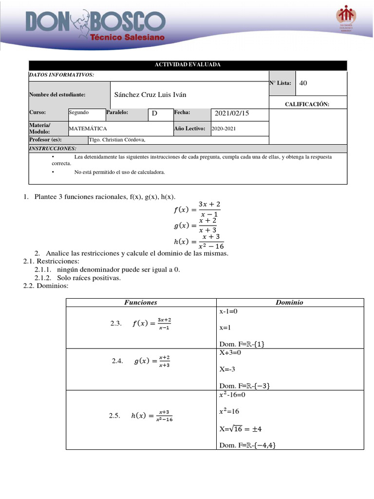 2D 40 Sanchez Cruz Luis Ivan. | PDF