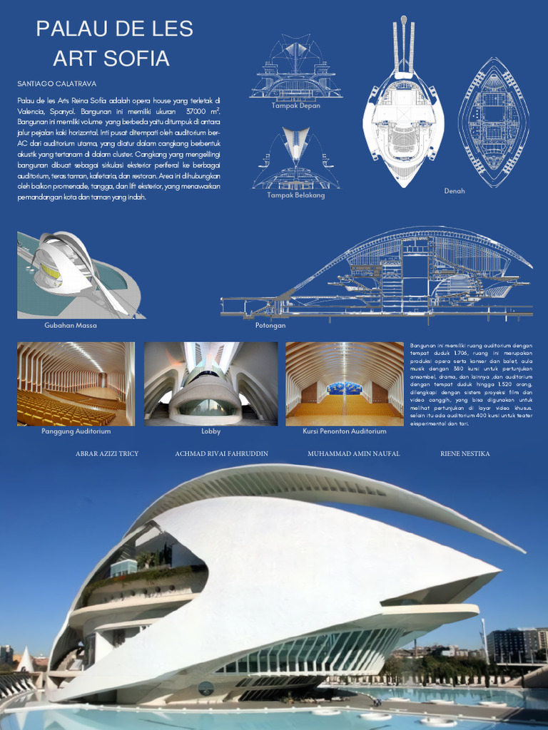 Poster Dan Portfolio - Kelompok Santiago Calatrava | PDF