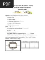 Class 3 Length Measurement Worksheet | PDF
