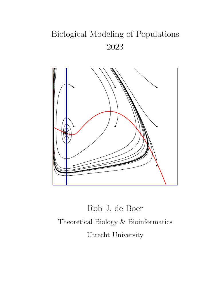 Biological Modeling of Populations | PDF | Equations | Differential Equations