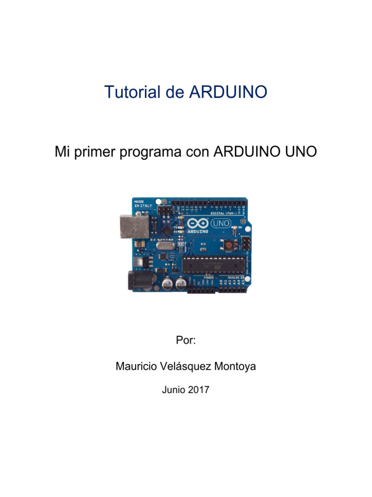 Tutorial de AR - 2 | PDF | Arduino | Compilador
